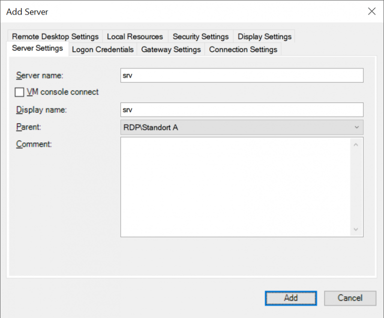 Remote Desktop Connection Manager (RDCMan) verwenden | Anreiter.at