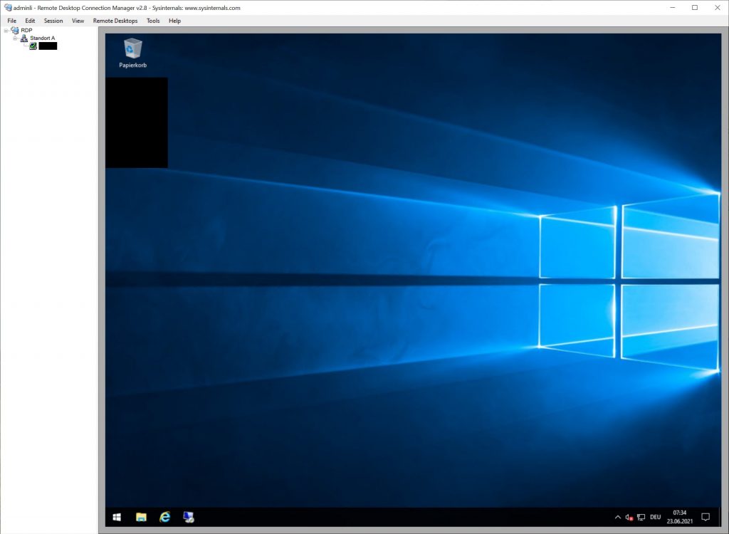 Remote Desktop Connection Manager (RDCMan) verwenden | Anreiter.at